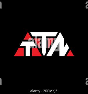 TTN triangle letter logo design with triangle shape. TTN triangle logo ...