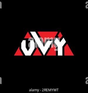 VLY triangle letter logo design with triangle shape. VLY triangle logo ...