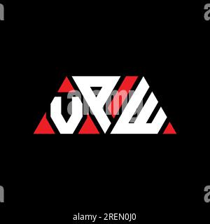 VPW triangle letter logo design with triangle shape. VPW triangle logo ...