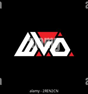 WLO triangle letter logo design with triangle shape. WLO triangle logo ...