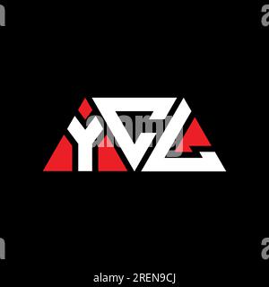 YCL triangle letter logo design with triangle shape. YCL triangle logo ...