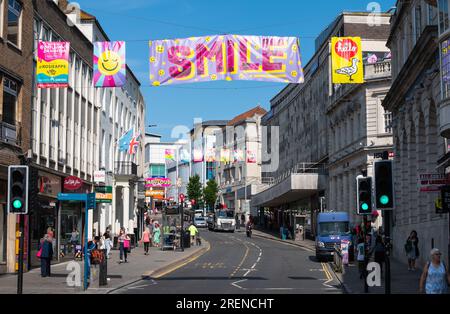 Brighton Centre, City of Brighton & Hove, East Sussex, UK. Boxing as ...