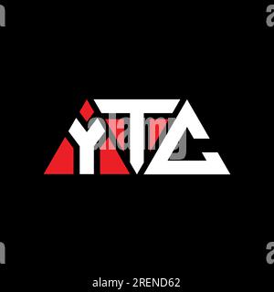 YTC letter logo design with polygon shape. YTC polygon and cube shape ...