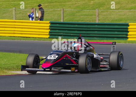 Dion GOWDA - Rodin Carlin British F4 Championship Croft Stock Photo - Alamy
