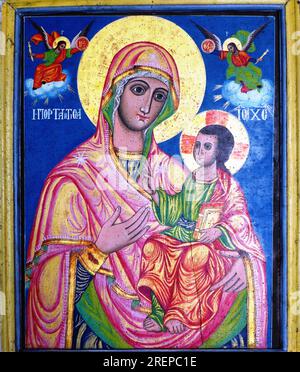 18th century Greek Orthodox icons Stock Photo - Alamy