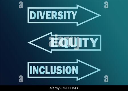 Inclusion and diversity culture equity logo. People hold hands with gender equality icon ...