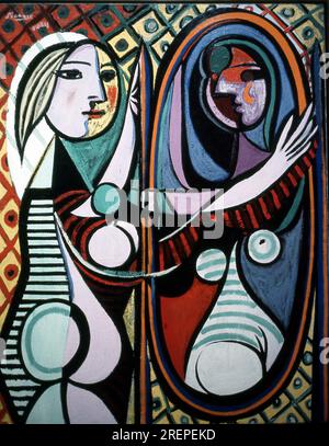 Girl Before a Mirror by Pablo Picasso at the Museum of Modern Art, New ...