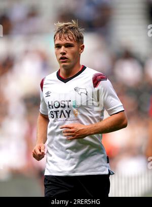 Derby County's Liam Thompson during the Sky Bet Championship match at ...