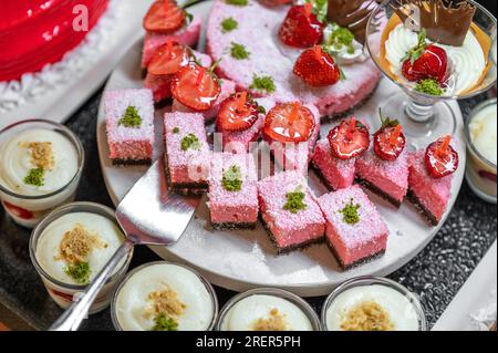 The concept of food All-inclusive buffet-style in Turkey Stock Photo ...