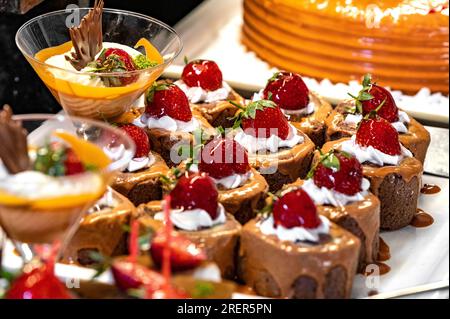 The concept of food All-inclusive buffet-style in Turkey Stock Photo ...
