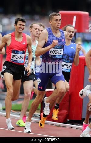 Neil Gourley of Great Britain competing in the Men's 1500 Metres during ...