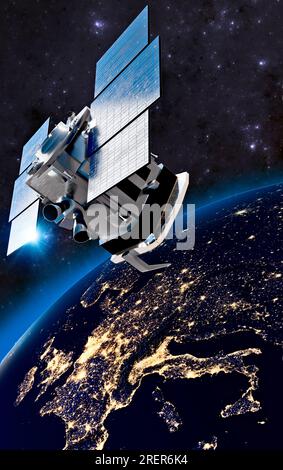 CloudSat is a NASA Earth observation satellite. It uses radar to ...
