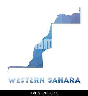 Network map of Western Sahara. Country digital connections map ...