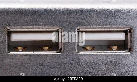 Flash socket close-up macro Stock Photo - Alamy