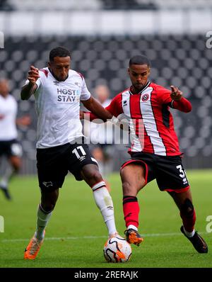 Max Lowe of Sheffield Utd during the Premier League match at Bramall ...