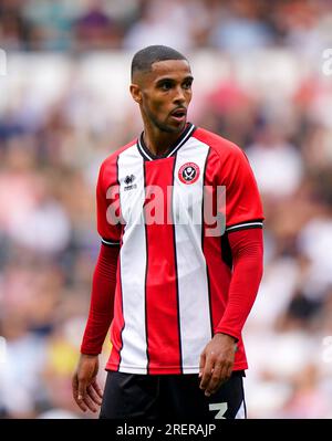 Sheffield United's Max Lowe during the Premier League match at Bramall ...