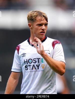 Derby County's Liam Thompson during the Sky Bet Championship match at Pride Park Stadium, Derby ...
