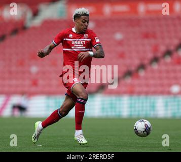 Morgan Rogers of Middlesbrough in action during the Pre-season friendly ...