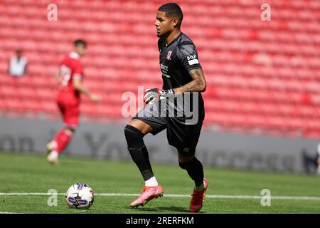 Seny Dieng of Middlesbrough in action during the Pre-season friendly ...