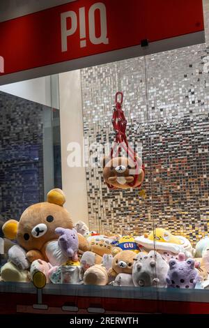 The Shops at Hudson Yards complex are part of a luxury indoor mall, New York City, USA 2023 ...