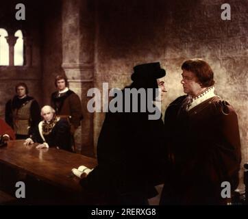 Costume design by ROGER FURSE for ALEC GUINNESS as The Fool in KING ...