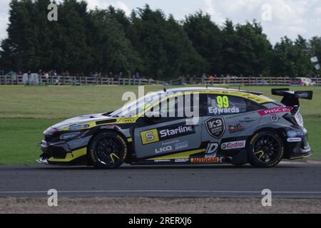 Jade Edwards, Honda Civic Type R, BTCC bounces back into action in ...