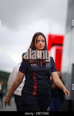 Hannah Schmitz strategist director at Oracle Red Bull Racing during the ...