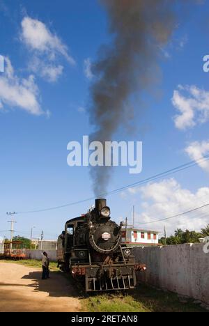 Historic steam railway, Cardenas, Cuba Stock Photo - Alamy