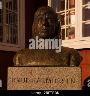 Birthplace of Knud Rasmussen, Greenland, Denmark Stock Photo - Alamy