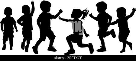 simple black and white boy dancing cartoon Stock Vector Image & Art - Alamy