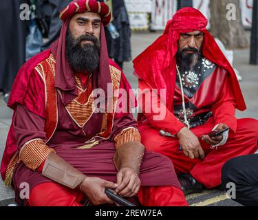 Shia Muslims and people of other faiths hold mourning rituals during ...