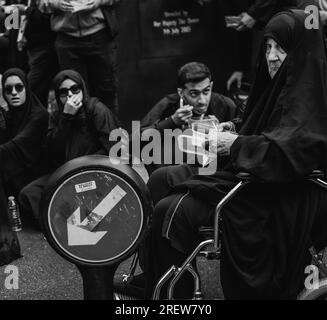 Shia Muslims hold mourning rituals during the first ten days of ...