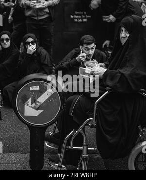 Shia Muslims hold mourning rituals during the first ten days of ...