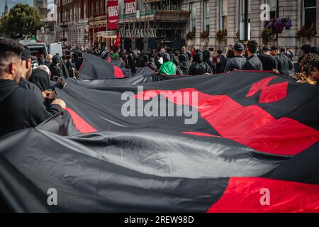 Shia Muslims and people of other faiths mourning rituals during the ...