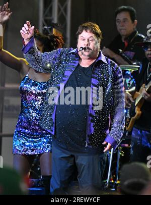 Readington , New Jersey, USA. 29th July 2023. Harry Wayne Casey of KC ...