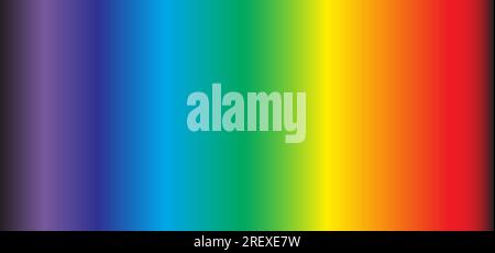 Diagram of the electromagnetic spectrum, with visible spectrum and ...