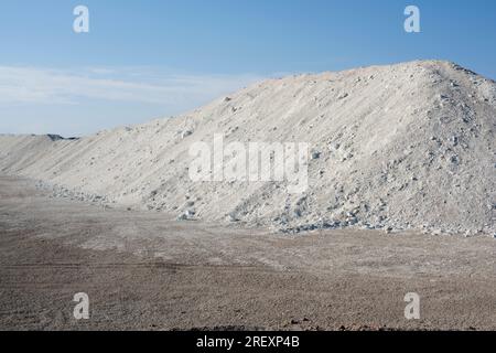 Bentonite mine. Bentonite is composed mainly of montmorillonite, a ...