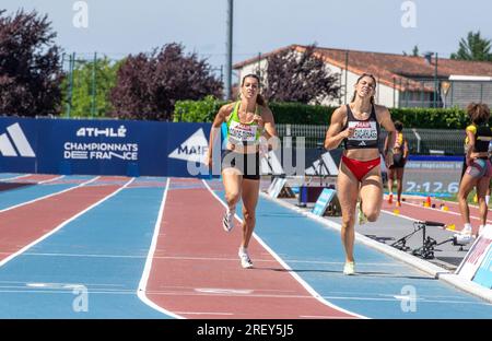 Esther CONDE-TURPIN 2023 French champion in the heptathlon during ...