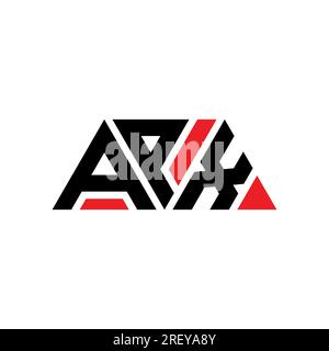 APX triangle letter logo design with triangle shape. APX triangle logo ...