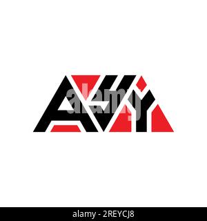 AYY letter logo design with polygon shape. AYY polygon and cube shape ...