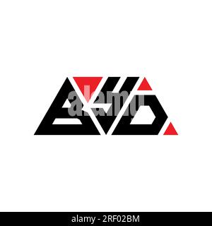 BYD triangle letter logo design with triangle shape. BYD triangle logo ...