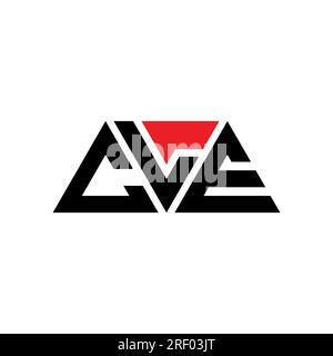 CLE triangle letter logo design with triangle shape. CLE triangle logo ...