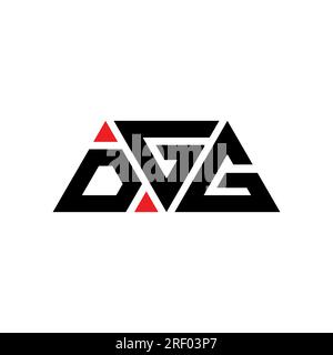 DGG letter logo design with polygon shape. DGG polygon and cube shape ...