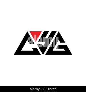 CYG triangle letter logo design with triangle shape. CYG triangle logo ...