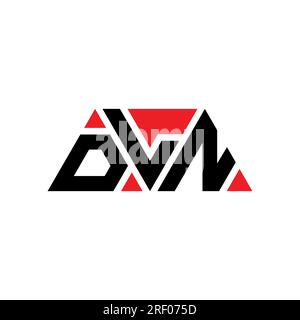 DLN triangle letter logo design with triangle shape. DLN triangle logo ...