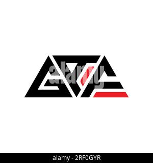 GAF triangle letter logo design with triangle shape. GAF triangle logo ...