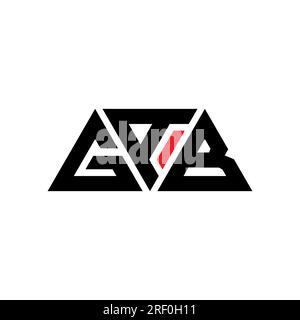 GAB triangle letter logo design with triangle shape. GAB triangle logo ...