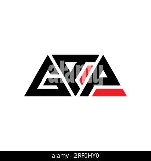 GAP triangle letter logo design with triangle shape. GAP triangle logo ...
