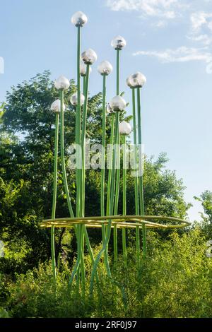 Public artwork in Osage Park by Griffin Loop, Launch Intention, 2019 ...