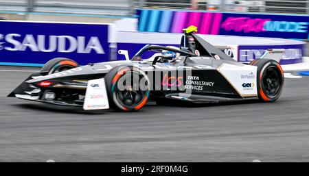 Sam Bird of Jaguar TCS Racing during the Monaco E-Prix, in Monaco, on ...